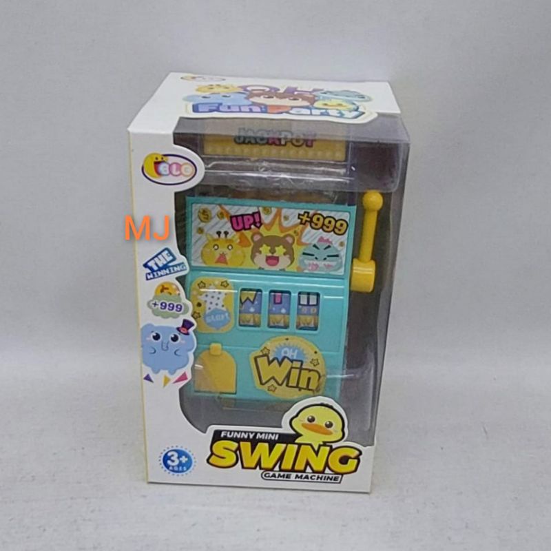 Jual Miniatur Jackpot Mesin ukuran mini funny swing game machine ...