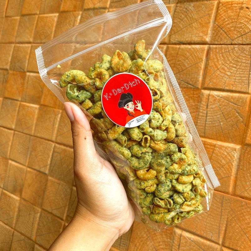 Jual KEMAKRONI PEDAS CABE IJO DAUN JERUK (makaroni pedas cabe ijo daun ...