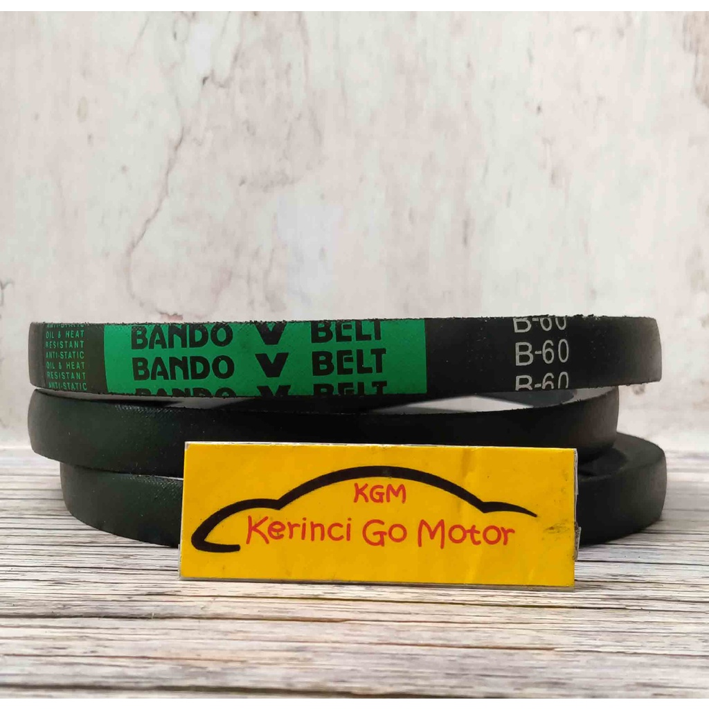 Jual Bando Van Belt B-60 V Belt Tali Kipas B60 Fan Belt Vanbelt Polos | Shopee Indonesia