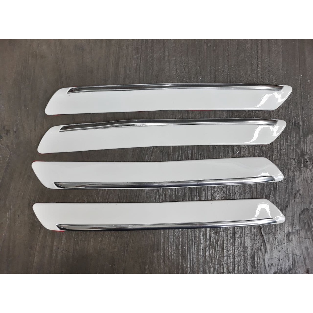Jual KARET BUMPER PROTECTOR PUTIH UNIVERSAL (4 PCS) | Shopee Indonesia