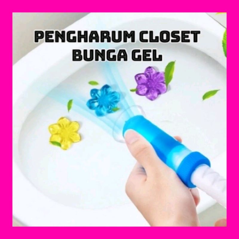 Jual pengharum closet / wastafel Bunga Gel | Shopee Indonesia