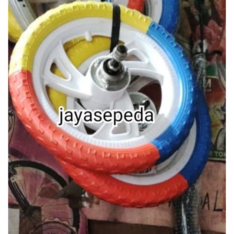 Jual velg sepeda ban eva ban mati ukuran 12 inch | Shopee Indonesia