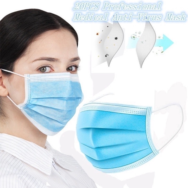 Jual Masker 3 Ply Isi 50 Pcs Shopee Indonesia
