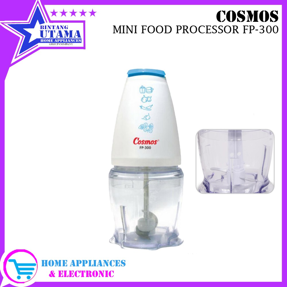 Jual (COD) Cosmos Blender - Food Processor FP-300 / FP300 / FP 300 ...