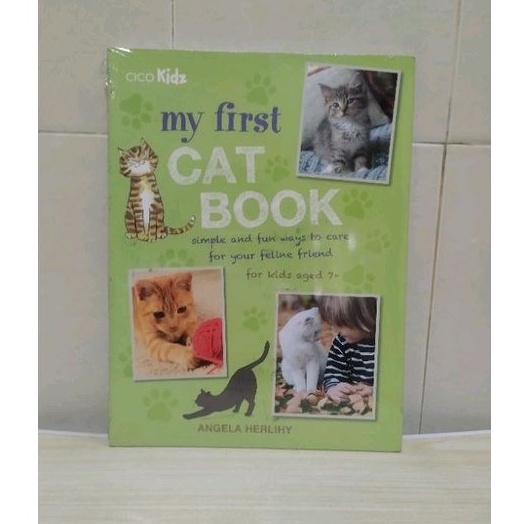Jual My First Cat Book: Simple and Fun Ways to Care for Your Feline ...