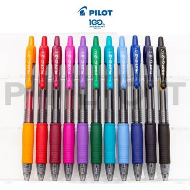 Jual PILOT PEN G-2 / PULPEN GEL PILOT BL-G2 WARNA WARNI | Shopee Indonesia
