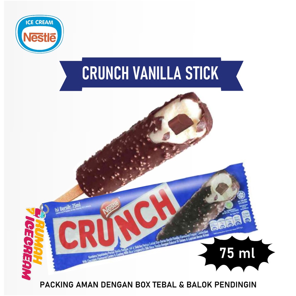 Jual Es Krim Nestle Crunch Vanilla | Shopee Indonesia