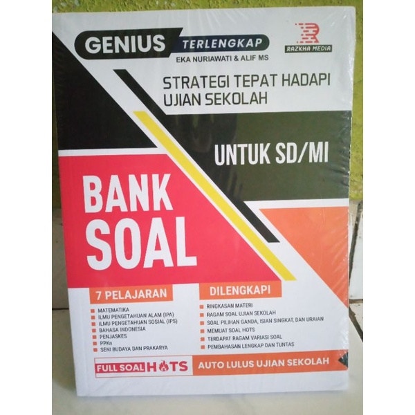Jual Genius Bank Soal Terlengkap untuk SD/MI | Shopee Indonesia