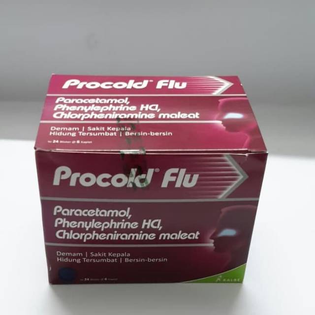 Jual Procold flu (1 box isi 24 blister @6 kaplet) | Shopee Indonesia