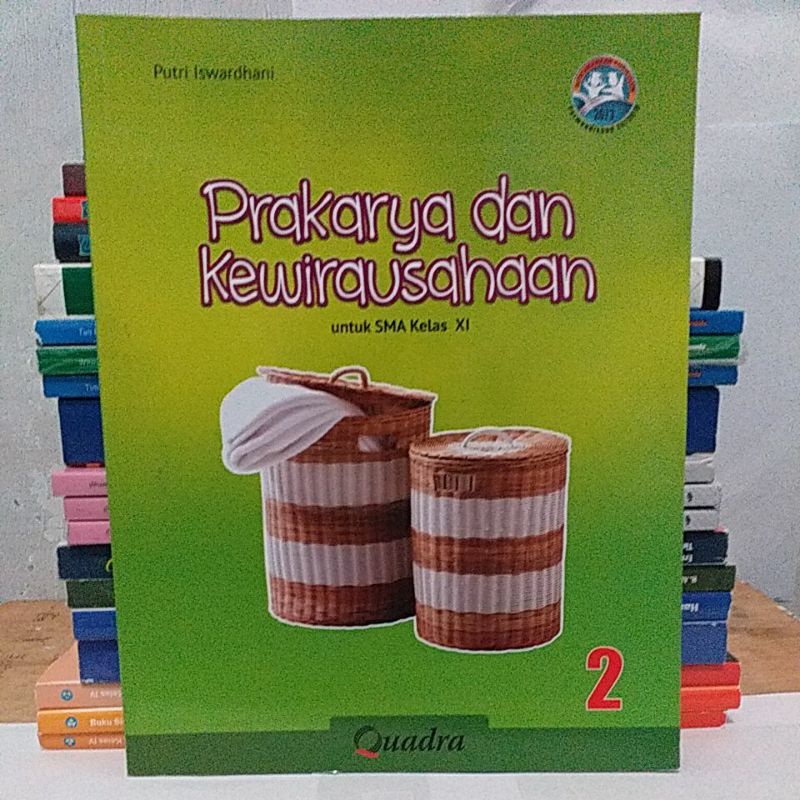 Jual Buku Prakarya dan Kewirausahaan untuk SMA kelas XI Quadra | Shopee ...