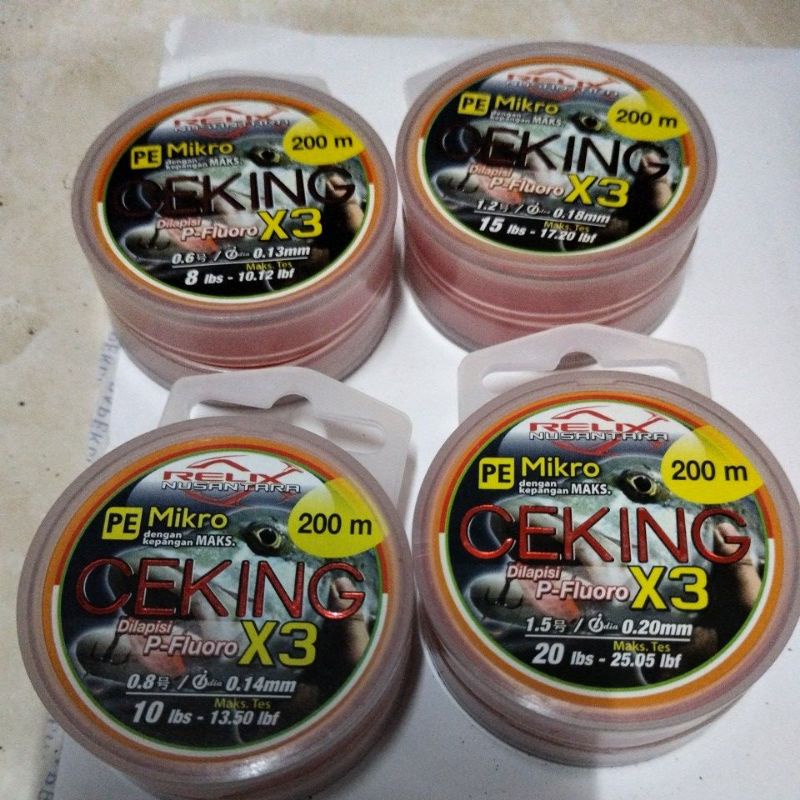 Jual pe mikro ceking X3 150 mtr,200 mtr | Shopee Indonesia