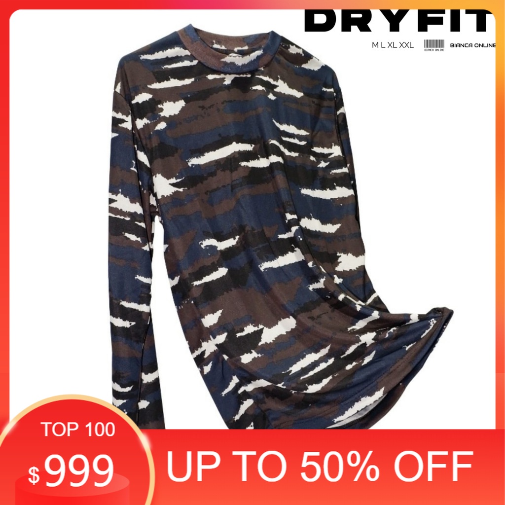 Jual Kaos Loreng Kri Layar Baju Kaos loreng lengan Panjang TNI Kri Layar bahan dryfit terbaru ...