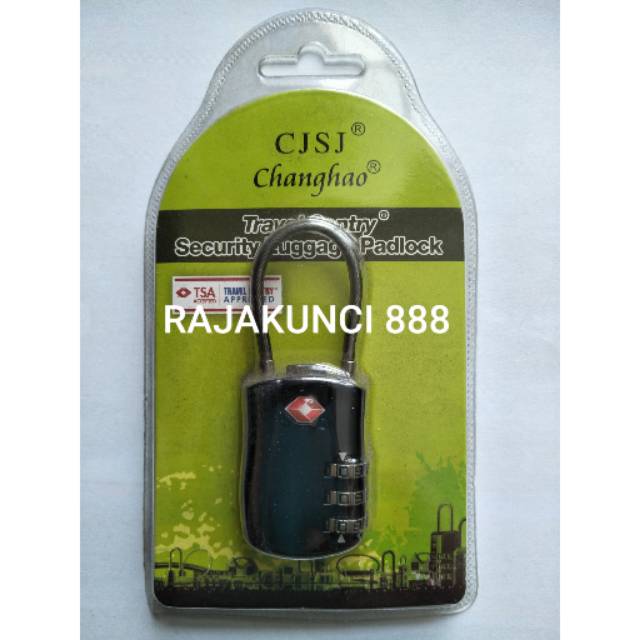 Jual Gembok koper TSA / Gembok tas / Gembok TSA / Gembok kecil | Shopee ...