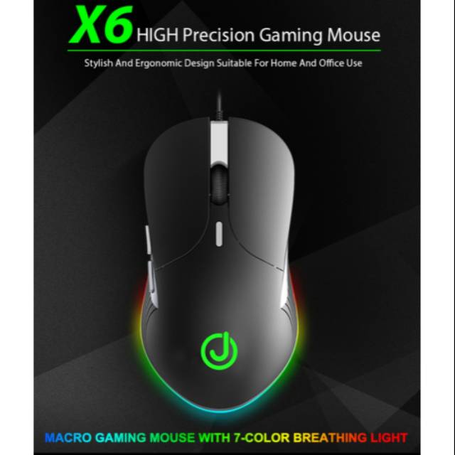 Jual JOYSEUS RGB Gaming Mouse 3200DPI LED USB Professional Gaming Mouse ...