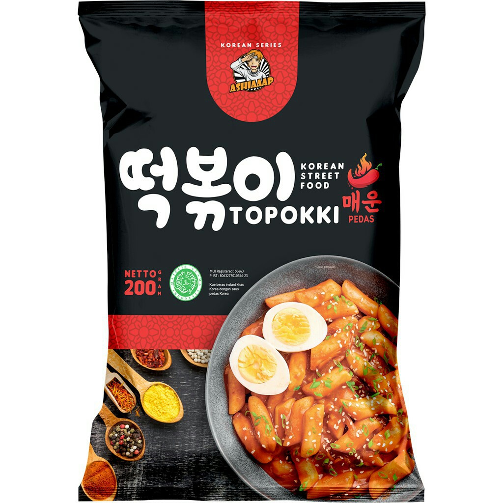 Jual Ashiaaap Topokki HALAL (180gr) / Tteokbokki Instant Tteokbokki ...
