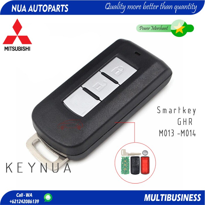 Jual SMART KEY MITSUBISHI NEW XPANDER- Eclipse - Cross | Shopee Indonesia