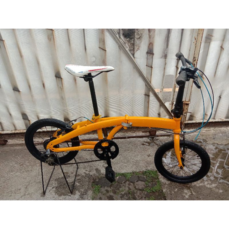 Jual SEPEDA LIPAT EXOTIC REPAINT 16 INCH CAKEP | Shopee Indonesia