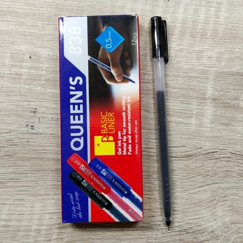 Jual Faster Ballpoint pulpen gel queen's harga per batang (10 22 55 ...