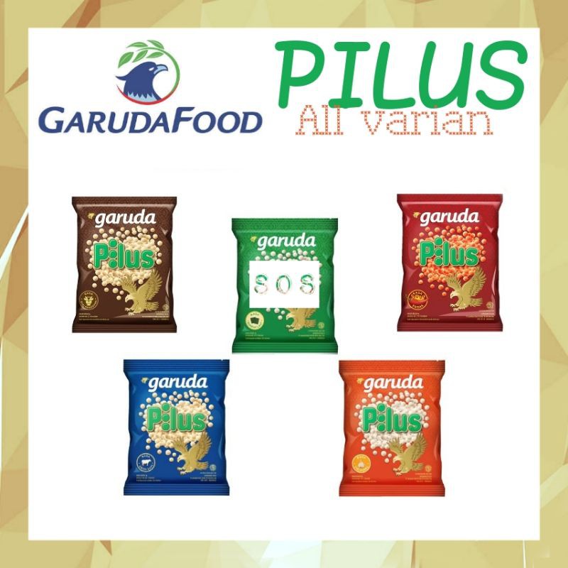 Jual 《OS3》 Garuda Pilus pedas | sapi panggang | rumput laut | abon ...