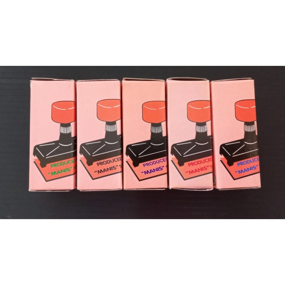 Jual Tinta Isi Ulang Stempel Otomatis Manis Tersedia warna Hitam, Merah ...