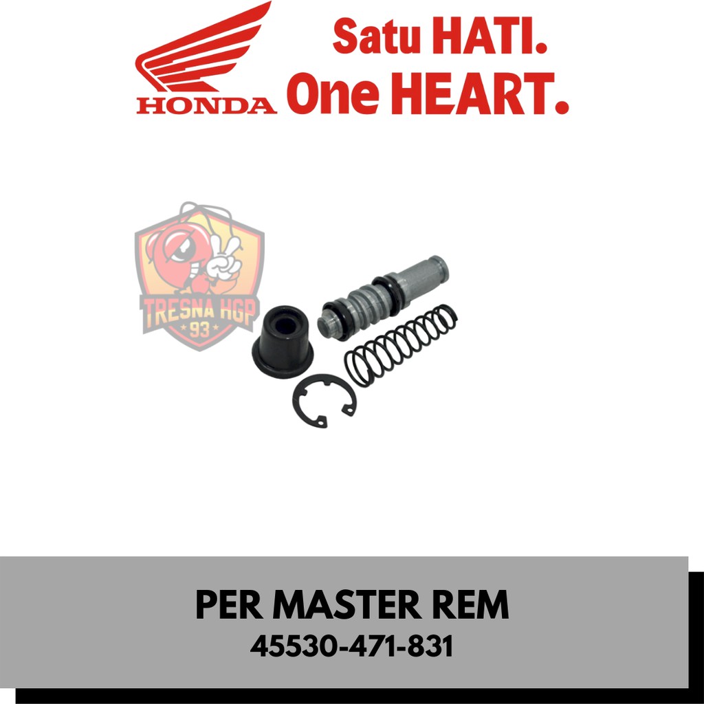 Jual 45530-471-831 PER MASTER REM PCX 150 K97 ORIGINAL | CYLINDER SET MASTER 45530471831 ...