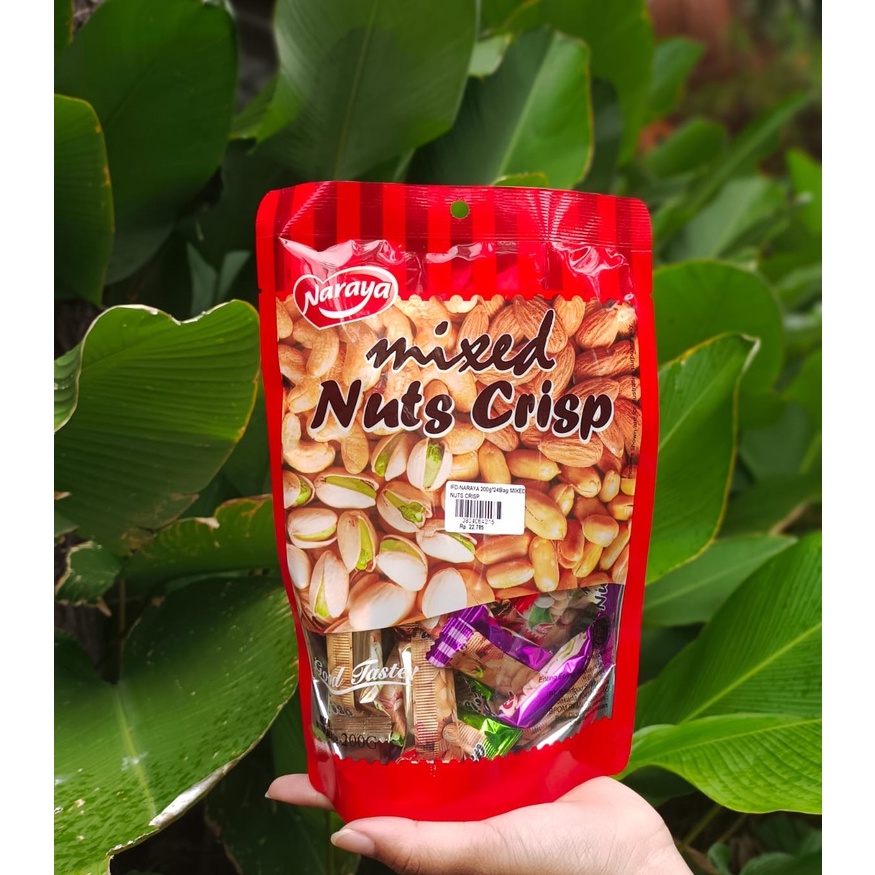 Jual Naraya Mixed Nuts Crisp 200gr / Naraya Mixed Nuts Crisp 400gr ...