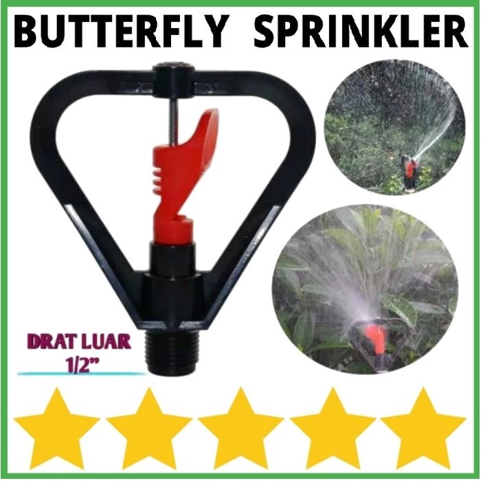 Jual Sprinkle Penyiram Tanaman / Sprintkler Taman Model Kupu - Kupu ...