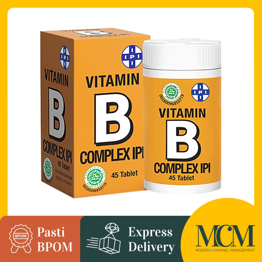 Jual IPI Vitamin B Complex - 45 Tablet | Shopee Indonesia