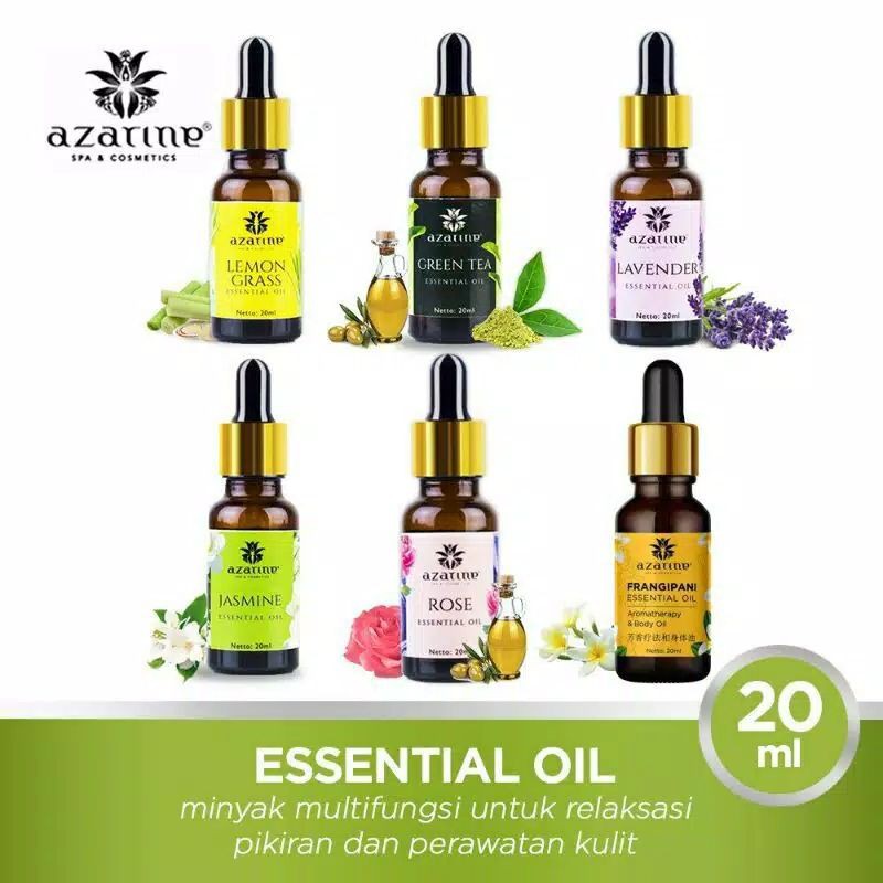 Jual AZARINE ESSENTIAL OIL BODY OIL DAN AROMATHERAPY | Lavender-Lemon ...
