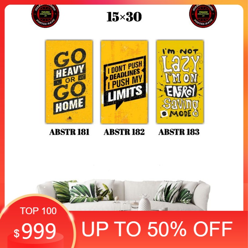 Jual poster kayu hiasan dinding keren 100% cocok untuk ruangan | Shopee ...