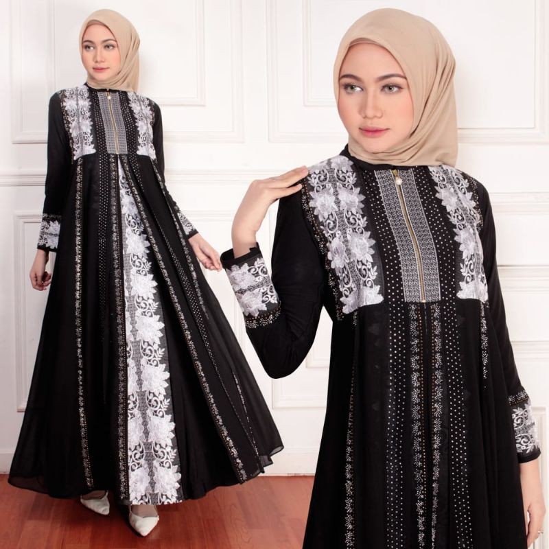 Jual (BUSUI) Abaya Busui Mewah - COD - Rina Busana // Abaya Turkey ...