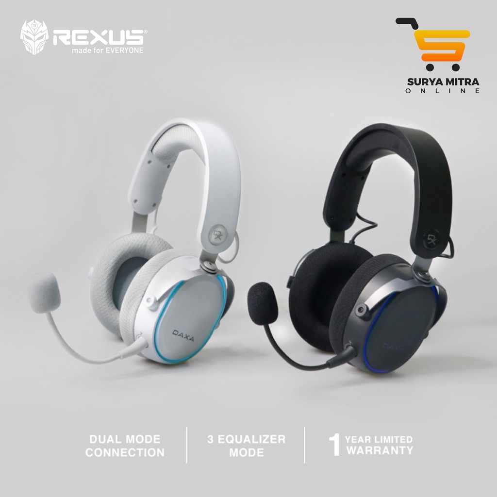 Jual Rexus Headset Gaming Wireless Daxa TS1 | Shopee Indonesia