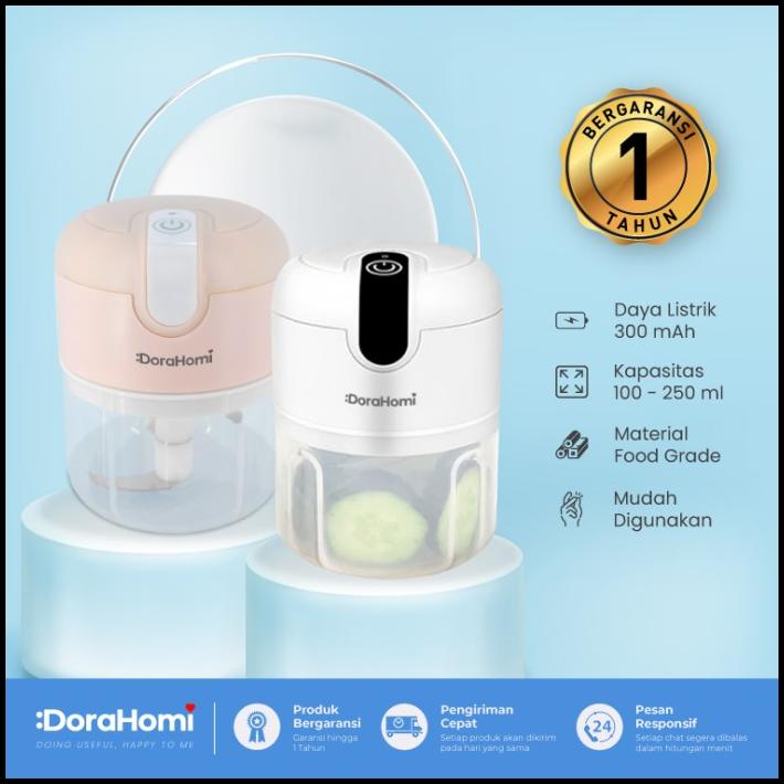 Jual Blender Mini Food Processor Mpasi Putaran Kuat Multifungsi Bumbu ...