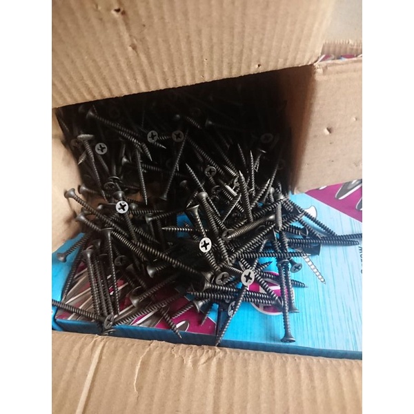 Jual skrup gypsum, skrup drywall 6x2 isi 500pcs | Shopee Indonesia