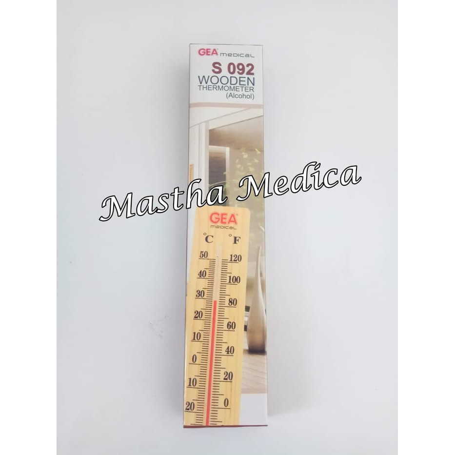 Jual Termometer Termo Ruangan Thermometer Dinding Kayu / Wooden Room ...