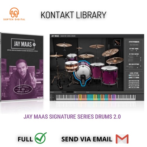 Jual Jay Maas Signature Drums library preset KONTAKT | Shopee Indonesia