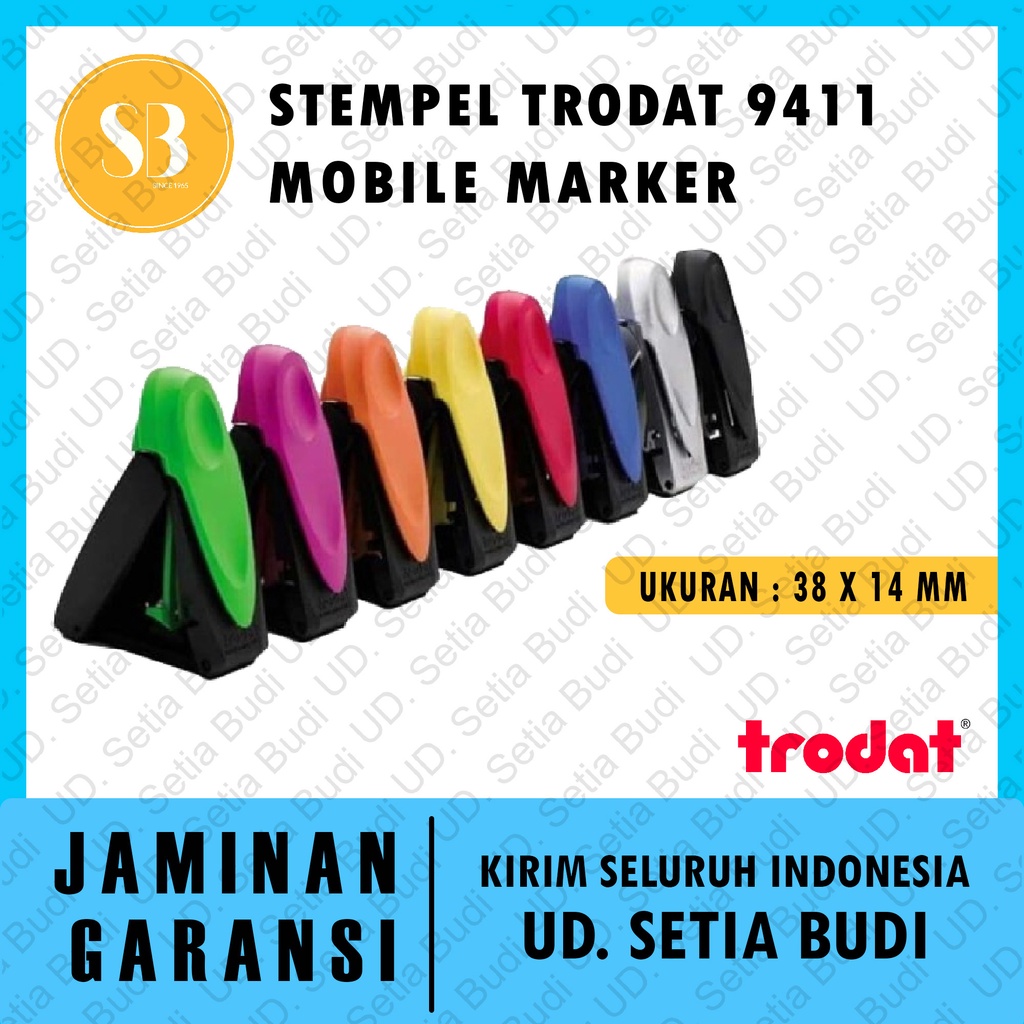 Jual Stempel Trodat 9411 Mobile Marker | Shopee Indonesia