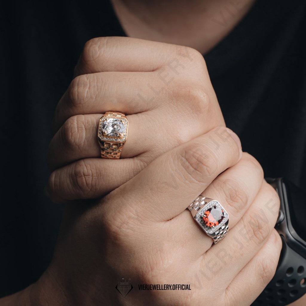 Jual WYNN EDITION RING MAN 8995 , cincin cowok replika berlian | Shopee ...