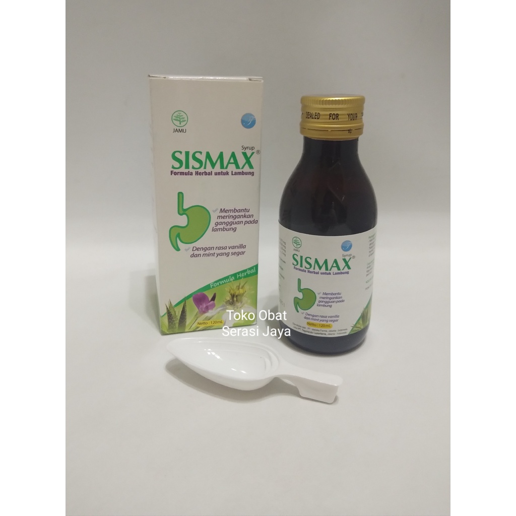 Jual SISMAX Syrup 60ml & 120ml Formula Herbal Untuk Lambung Kesehatan ...