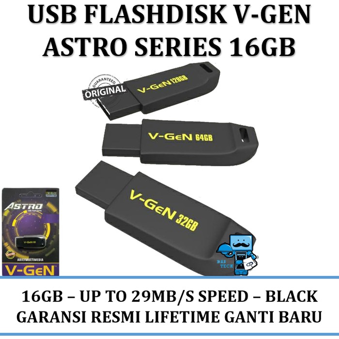 Jual Flashdisk USB V-Gen Astro Series - 16GB - Original | Shopee Indonesia