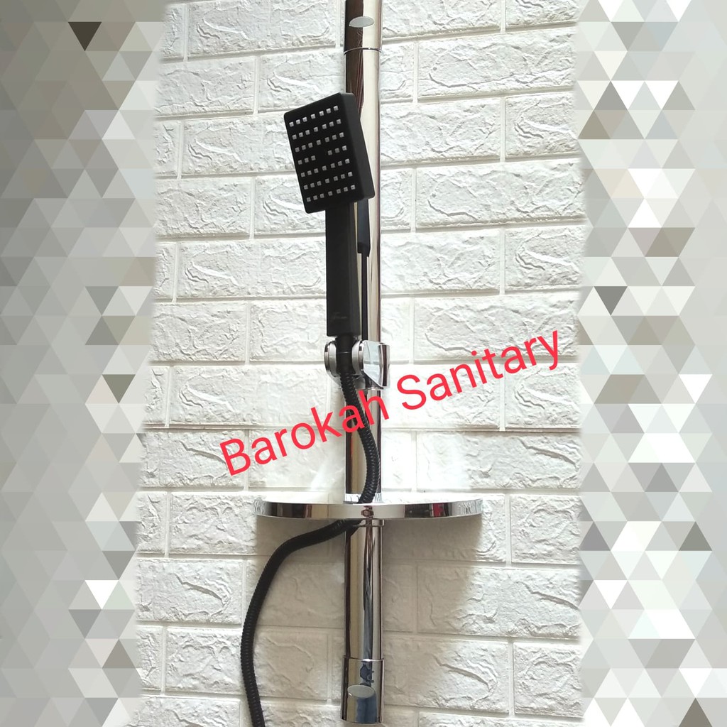 Jual Shower tiang mandi stainless mix | Shopee Indonesia