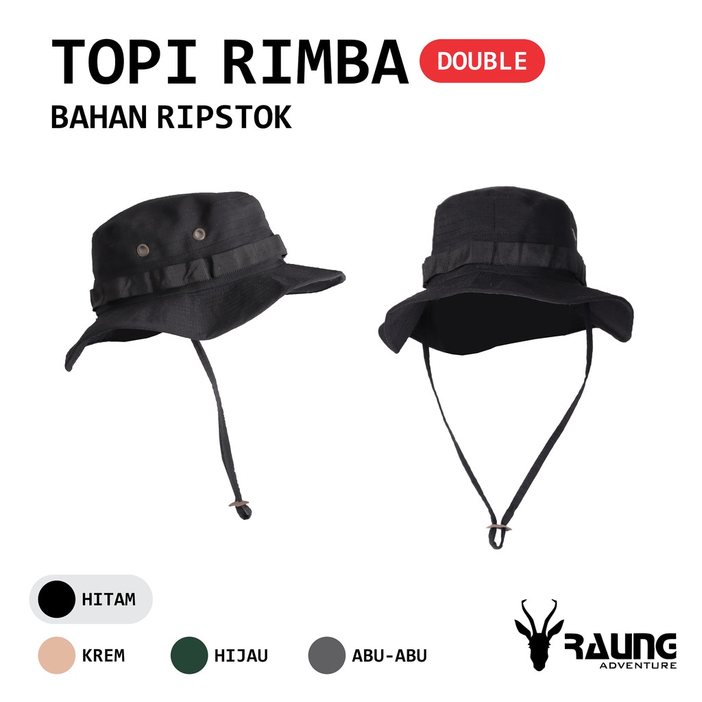 Jual KING STORE Topi Rimba / Topi Gunung / Topi Lapangan - Bahan ...