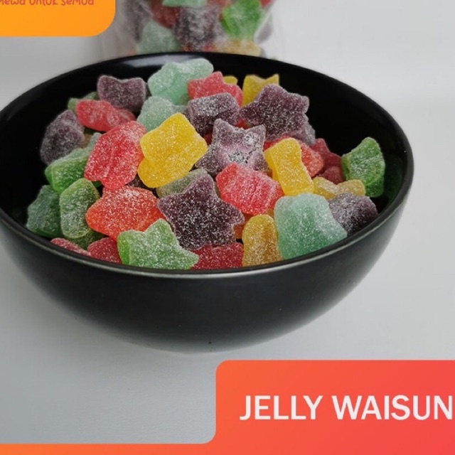 Jual Permen Jelly Kiloan / Permen Yupi Kiloan / Jelly Waisun ( 250gr ...