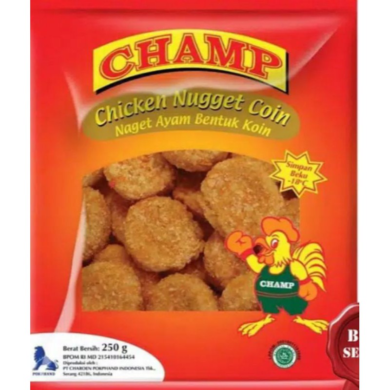 Jual CHICKEN NUGGET CHAMP 250G | Shopee Indonesia