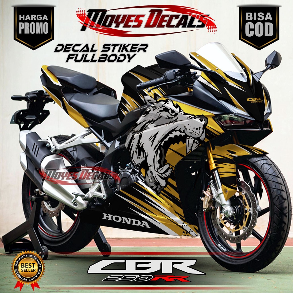 Jual Decal sticker CBR 250 RR full body-Sticker ful body CBR 250 RR ...