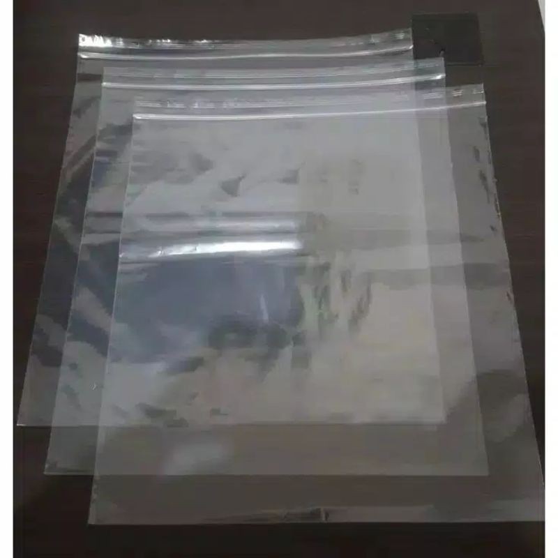Jual BLUKING Kantong plastik klip besar transparan 25x35 cm 50 Lembar ...