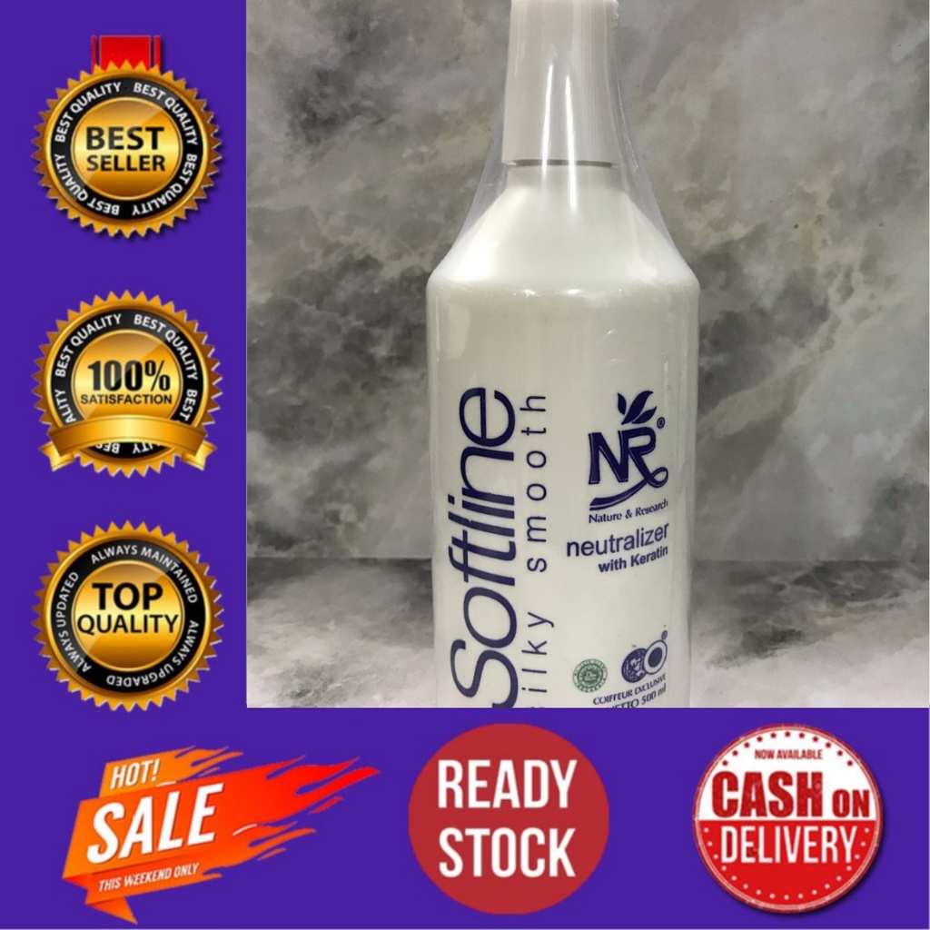 Jual FZ -- NR Softline Silky Smooth Neutralizer With Keratin 500ml | Shopee Indonesia