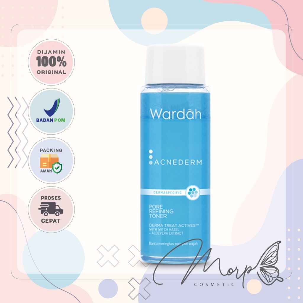 Jual MORP - WARDAH Acnederm - Pore Refining Toner 100 ml | Shopee Indonesia