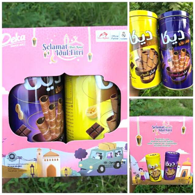 Jual Wafer deka roll isi 2 kaleng | Shopee Indonesia