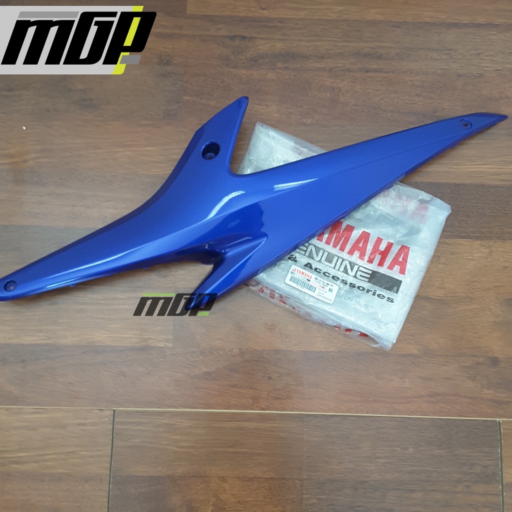 Jual COVER SIDE, DELTA BOX KANAN AEROX 155 BIRU METALLIC ASLI YAMAHA ...